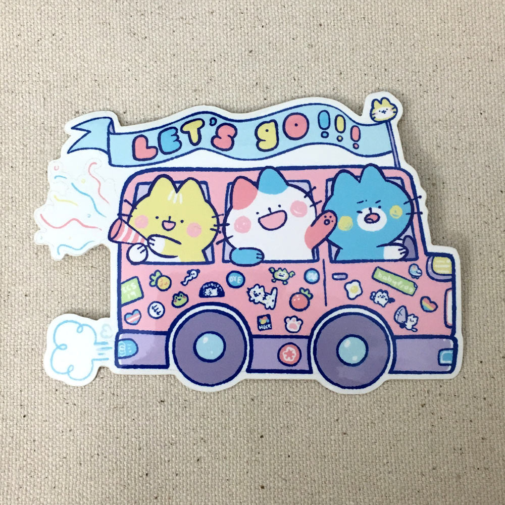 Let's Go! Sticker – babyfrog shop